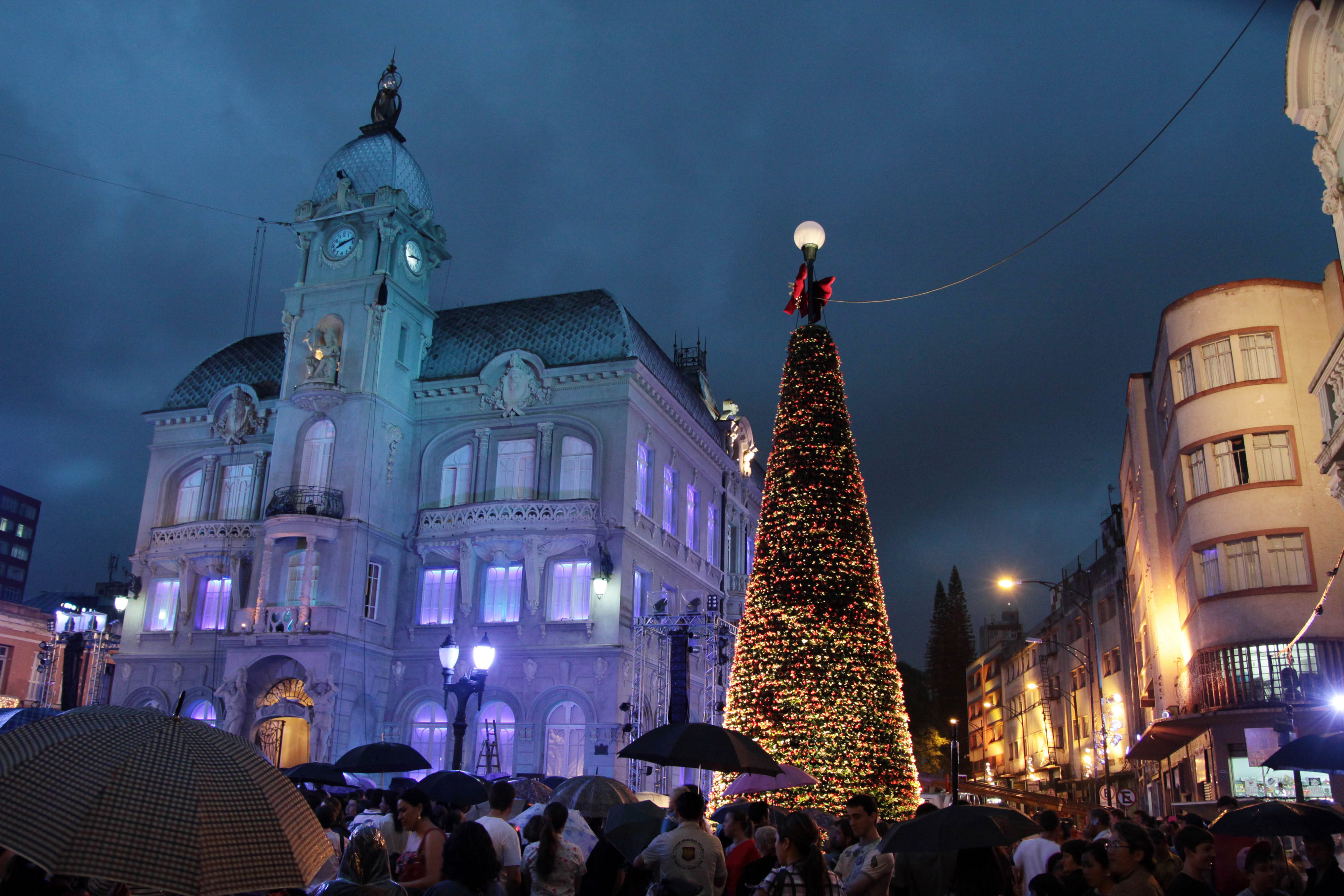 Natal de Neve até quinta-feira no Paço - Prefeitura de Curitiba