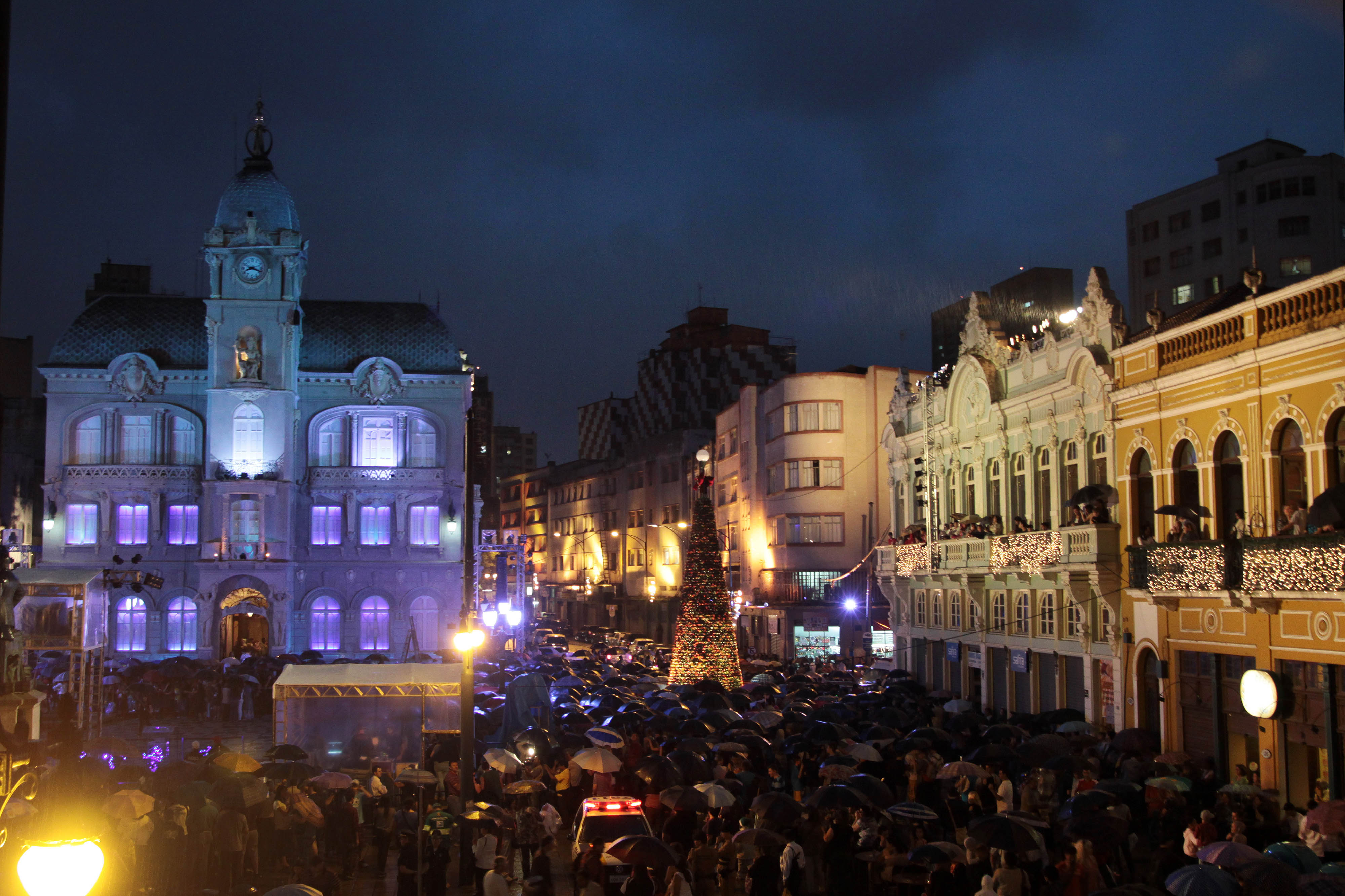 Natal de Neve até quinta-feira no Paço - Prefeitura de Curitiba