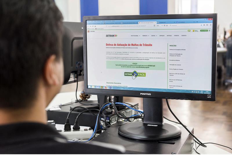 Atendimento da Setran é feito on-line - Prefeitura de Curitiba