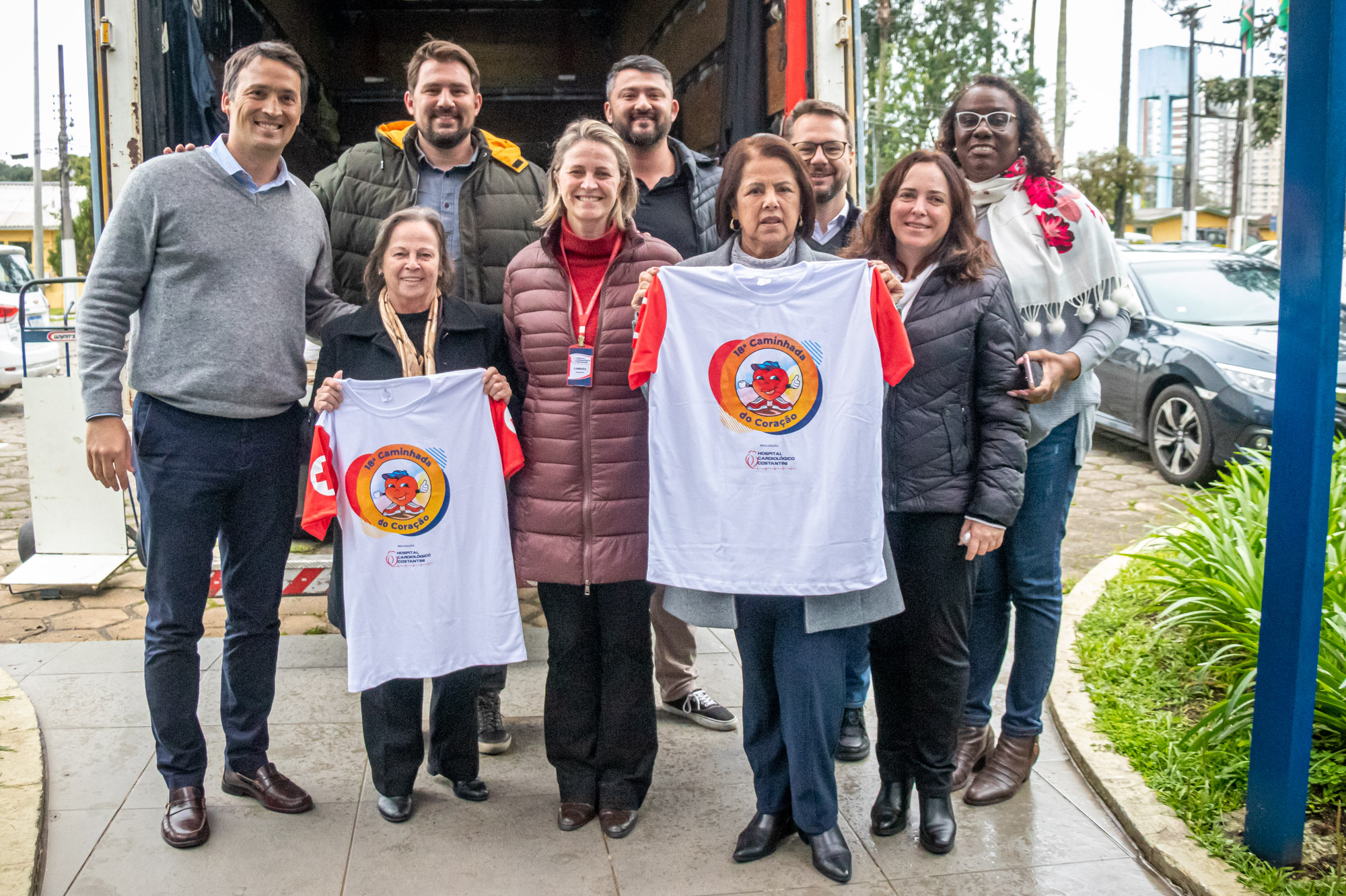 FAS recebe 1 tonelada de alimentos arrecadada na Caminhada do Coração ...