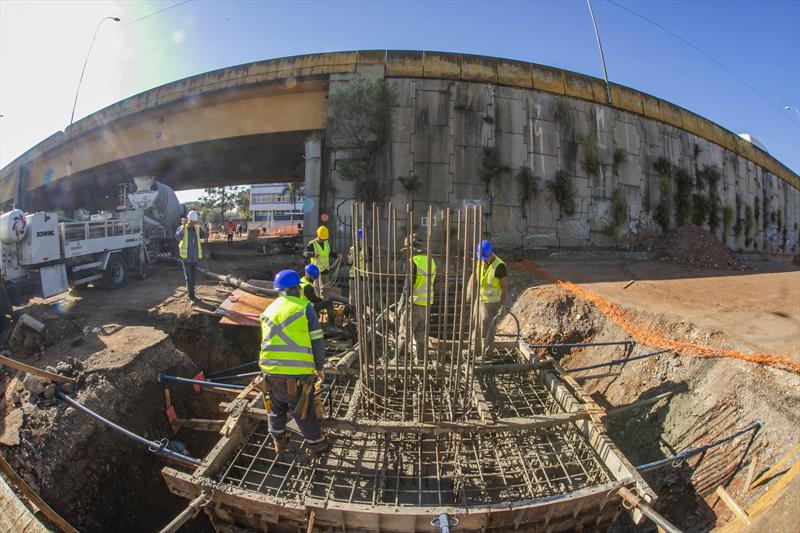 Obra do Complexo Tarumã, em Curitiba, avança com a concretagem de mais ...