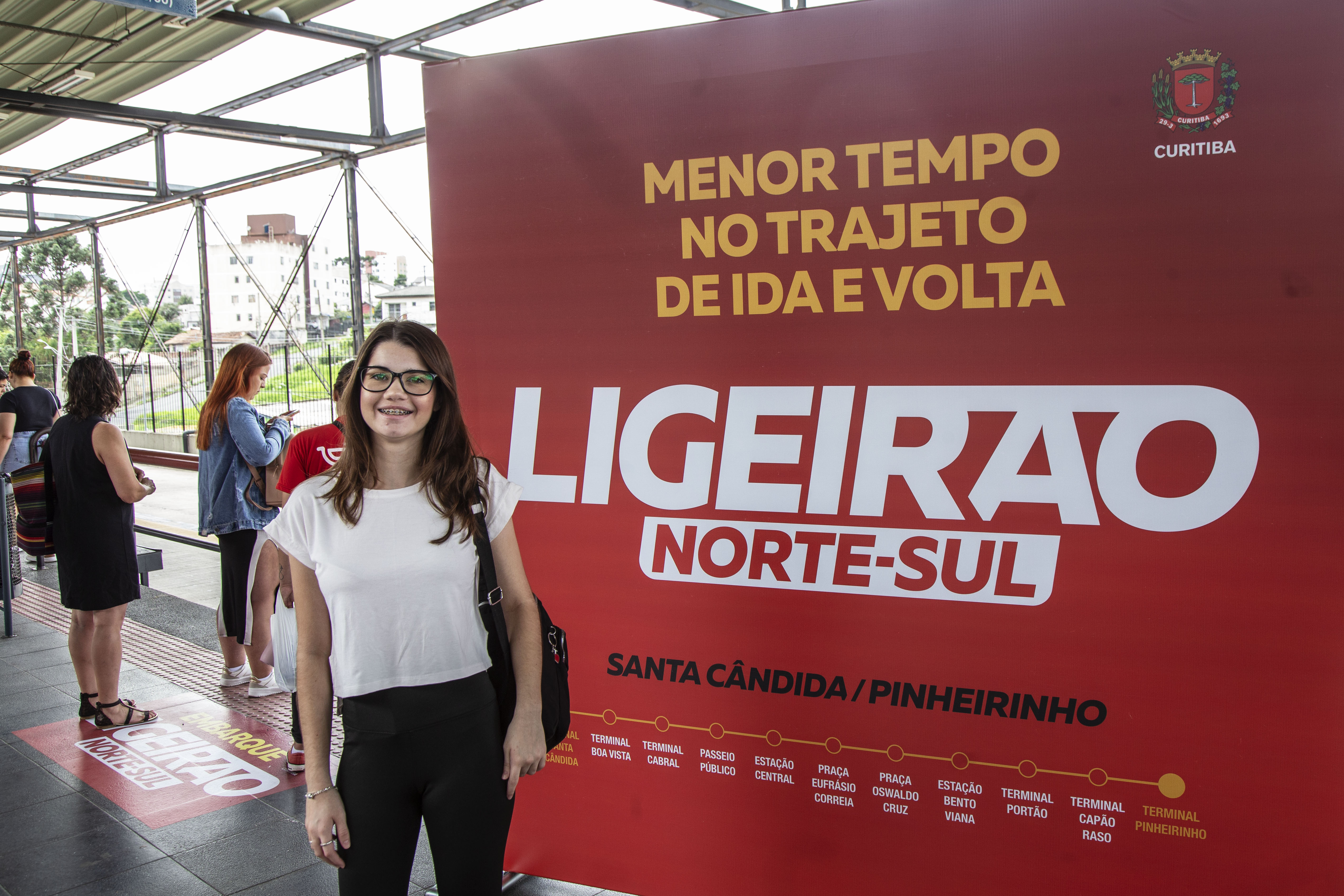 Passageiros aprovam eficiência e tranquilidade do novo Ligeirão Norte ...