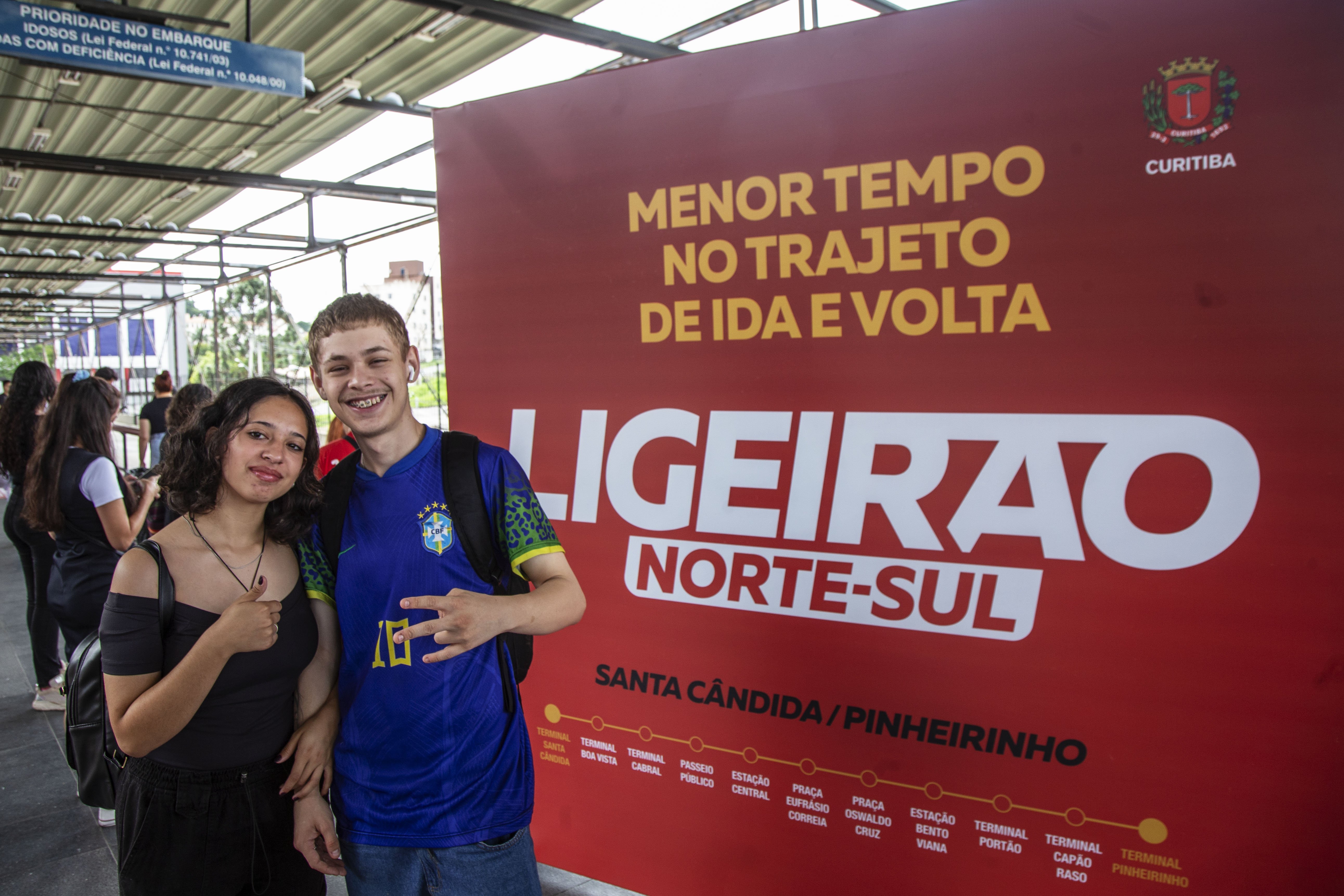 Passageiros aprovam eficiência e tranquilidade do novo Ligeirão Norte ...