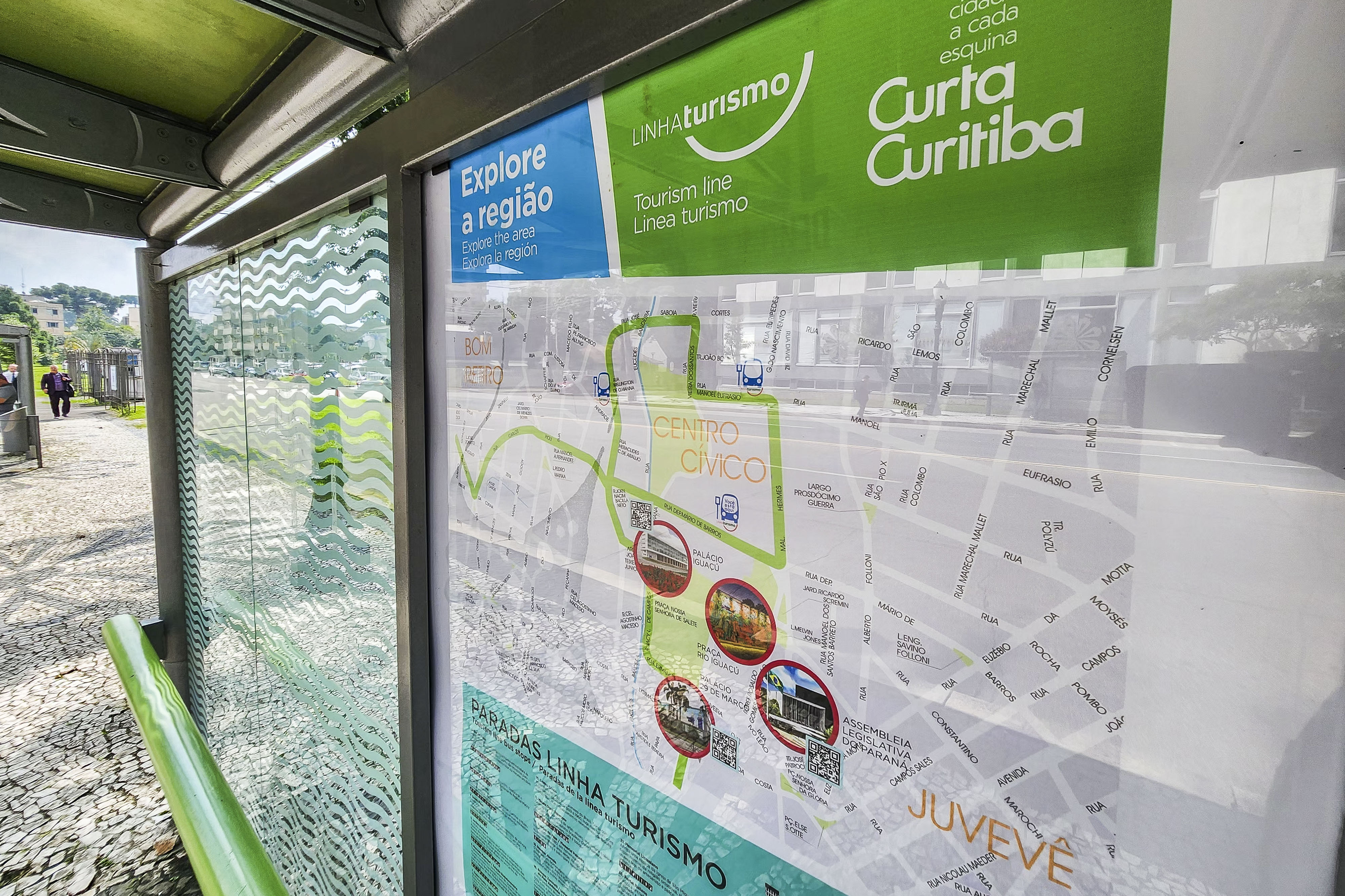 Novos mapas em pontos da Linha Turismo oferecem informações sobre todos ...