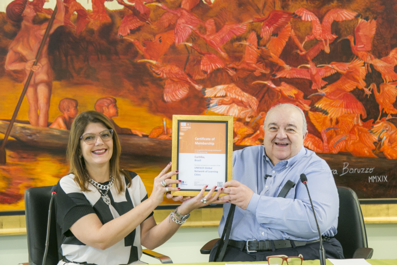 Prefeitura de Curitiba recebe título da Unesco pelo trabalho de ...