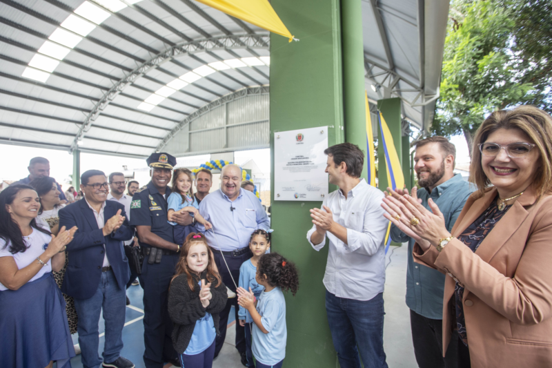 Nova quadra coberta vai atender 200 estudantes de escola municipal de ...